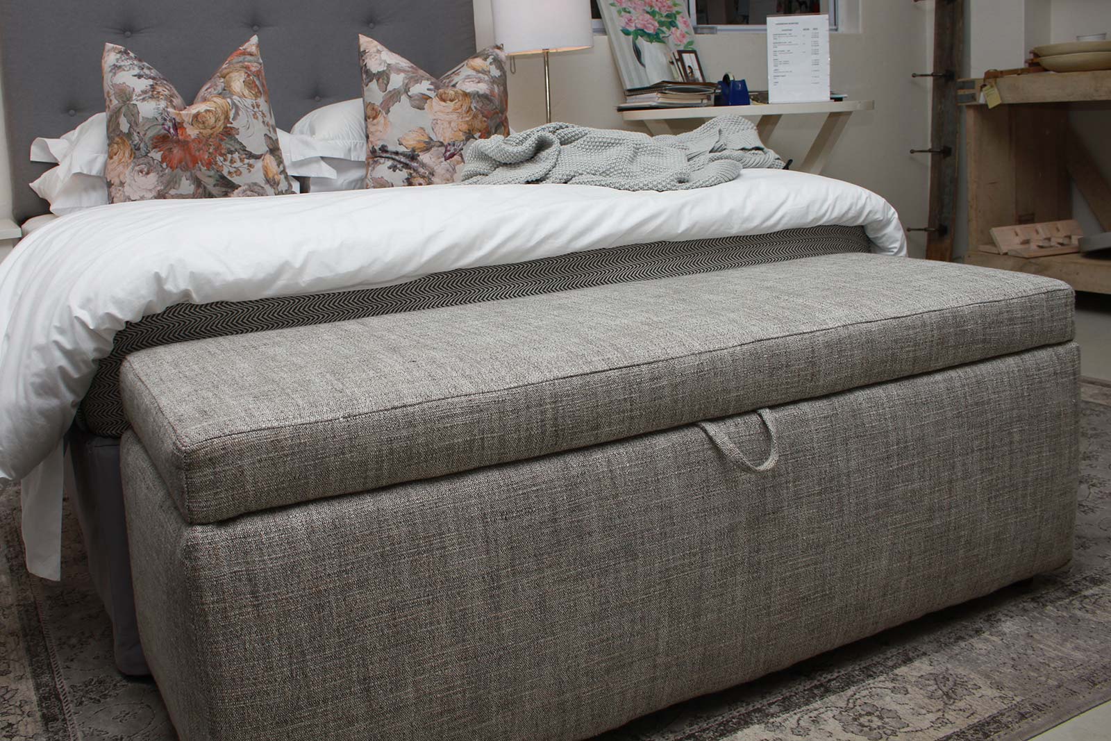 Oblong Ottoman – Bay Decor SA